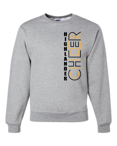 West Milford Cheerleading - Sport Gray Crew w/ Highlander Cheer Vert D ...