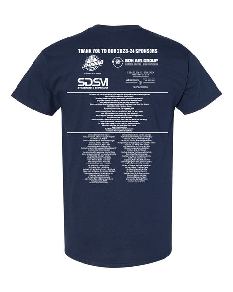 Cheer Army Navy Short Sleeve Tee w/ 23-24 Sponsor Shirt. – StickerDad ...