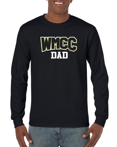 WMCC Black Shirt w/ WMCC "DAD" Logo in 2 Color Print on Front & "BODYG ...