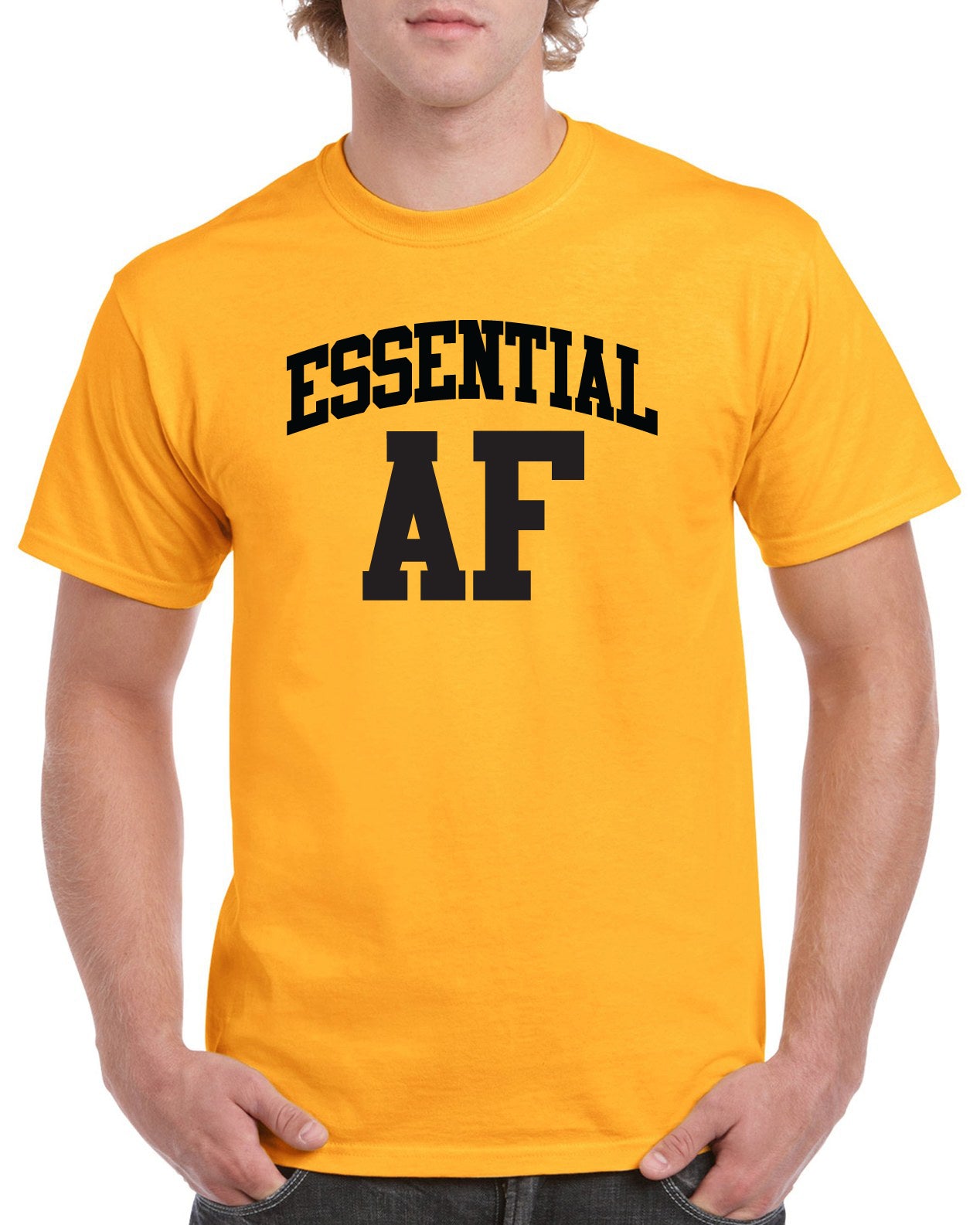 Essential AF Funny Graphic Design Shirt – StickerDad & ShirtMama