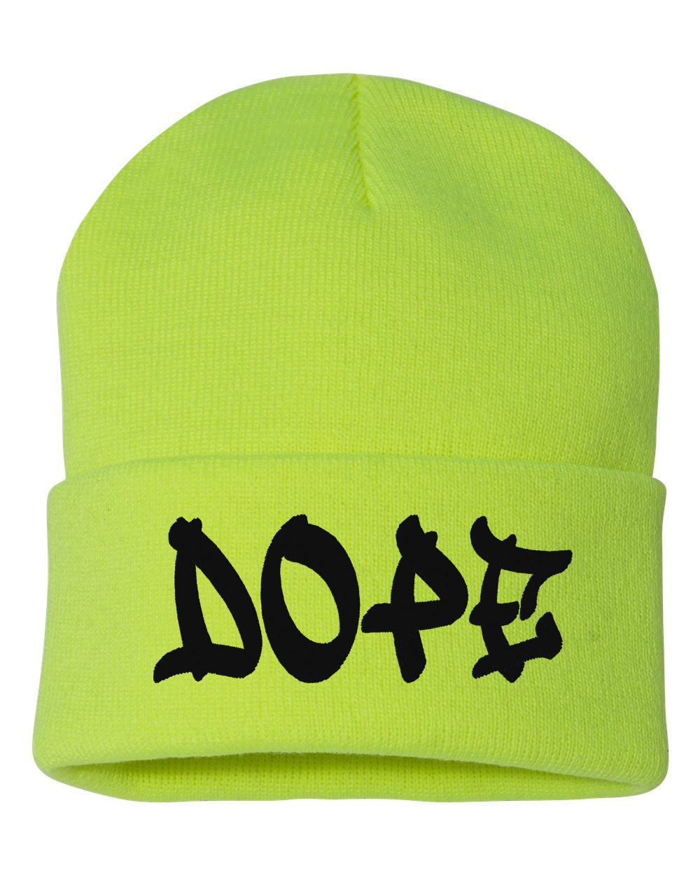 DOPE Embroidered Cuffed Beanie Hat – StickerDad & ShirtMama