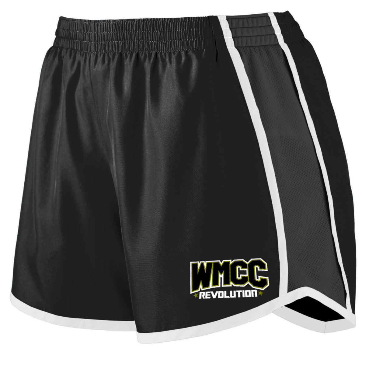 WMCC Girls/Ladies Pulse Team Shorts w/ WMCC Small logo on Left Hip ...