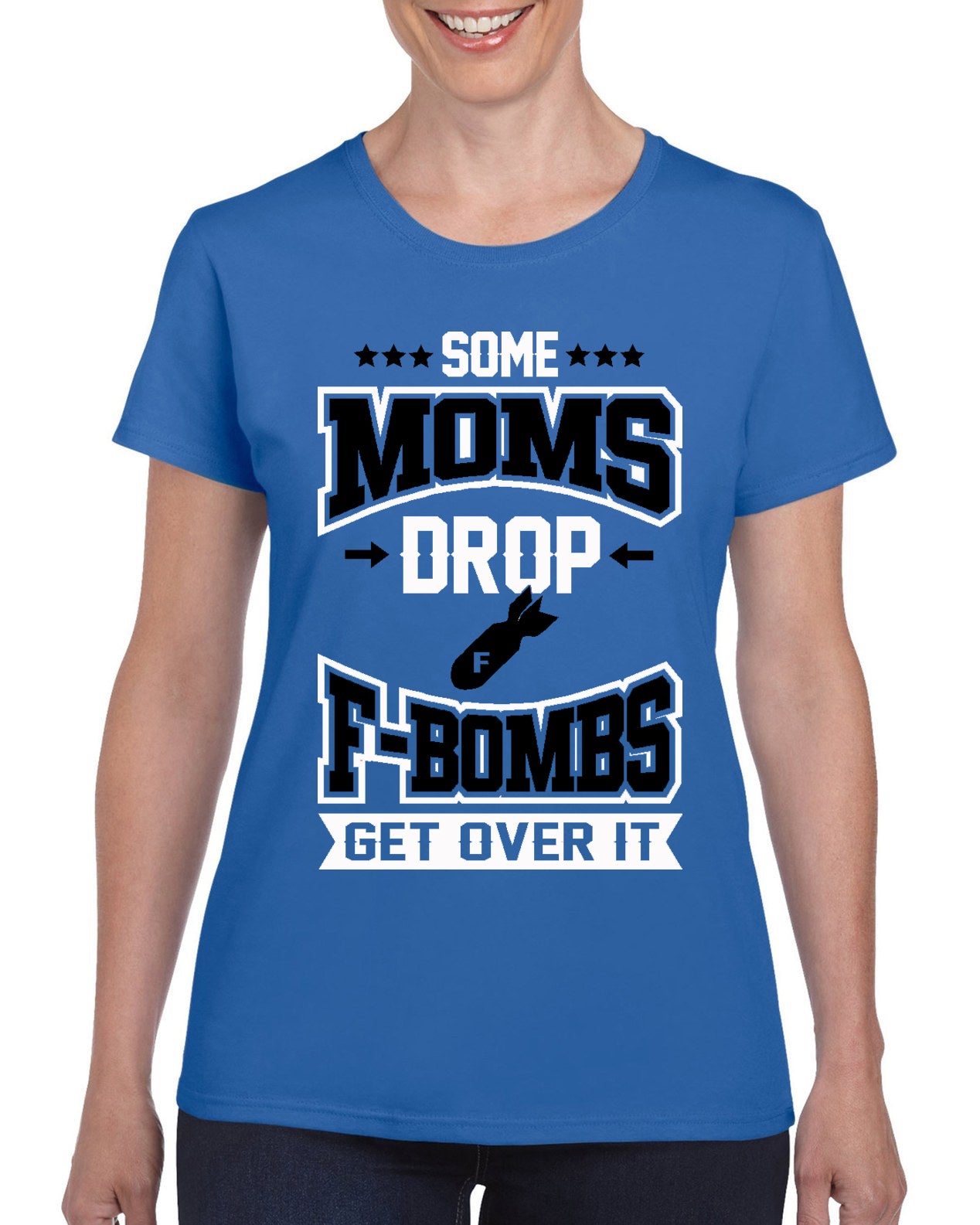 Some Moms Drop F-Bombs V1 Graphic Transfer Design Shirt – StickerDad ...