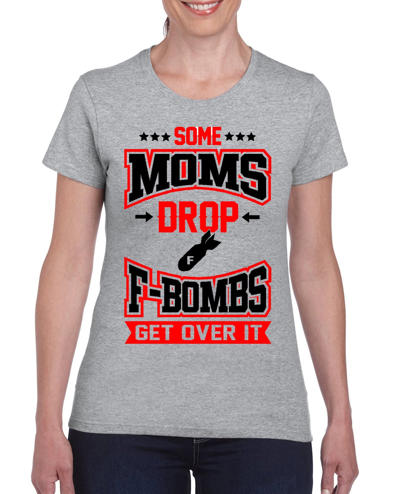 Some Moms Drop F-Bombs V1 Graphic Transfer Design Shirt – StickerDad ...