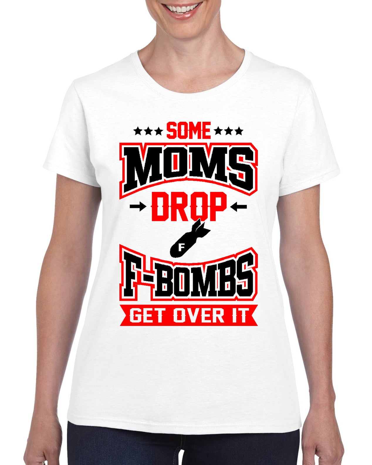 Some Moms Drop F-Bombs V1 Graphic Transfer Design Shirt – StickerDad ...