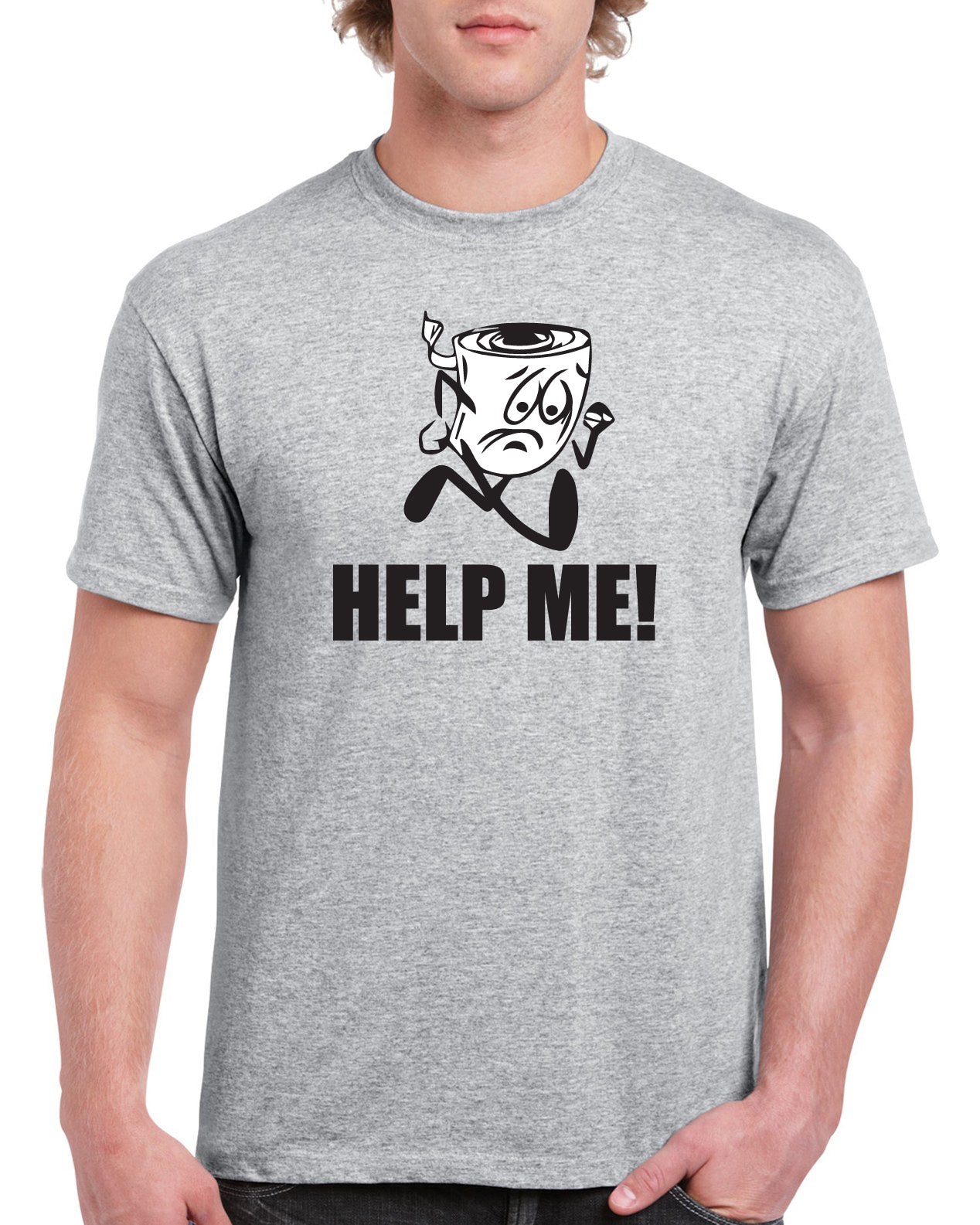 HELP ME TP Funny Graphic Design Shirt – StickerDad & ShirtMama
