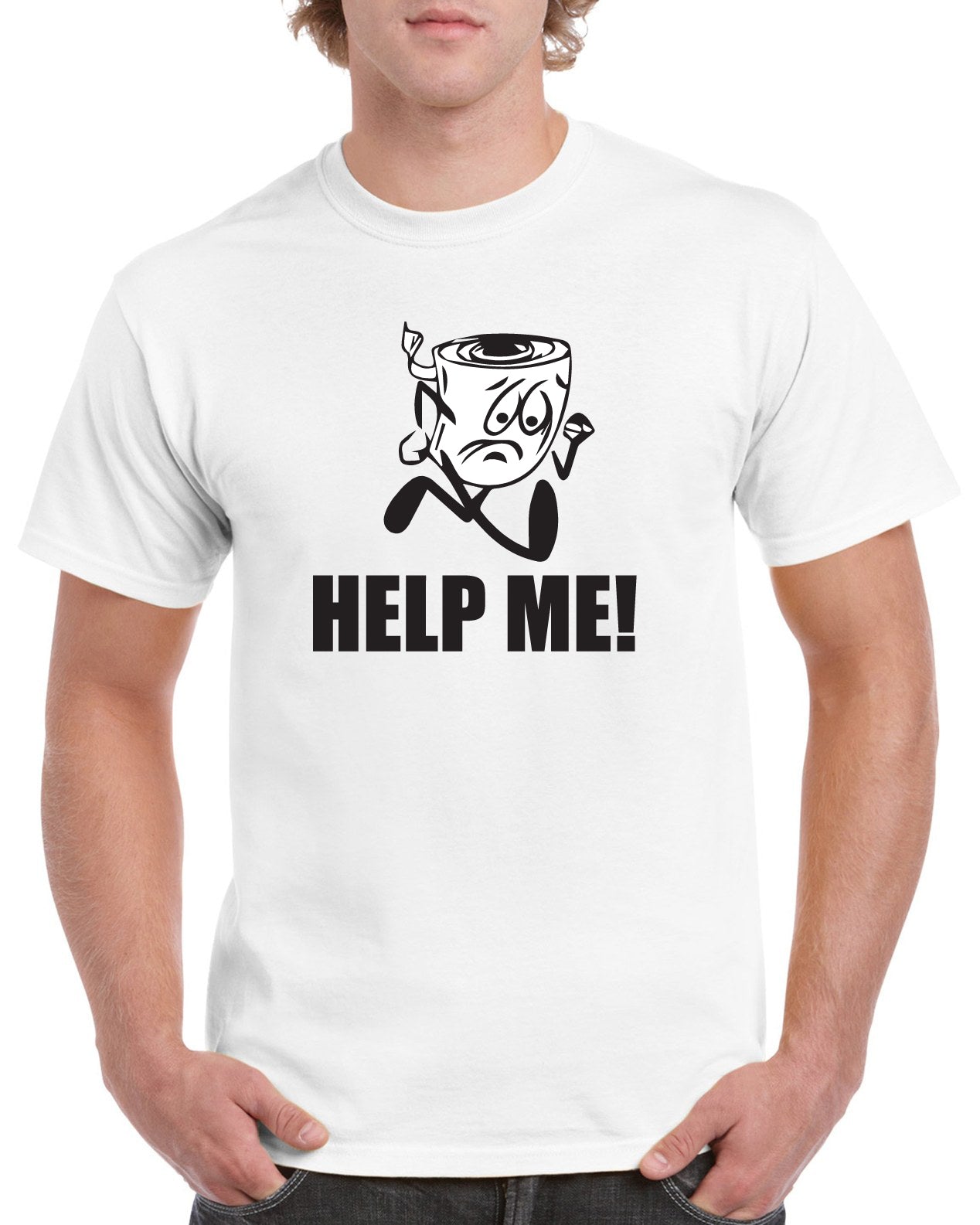 HELP ME TP Funny Graphic Design Shirt – StickerDad & ShirtMama