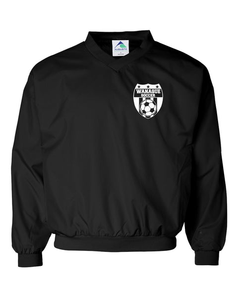 Wanaque Soccer Black Micro Poly Windshirt w/ Small Wanaque Soccer Logo ...